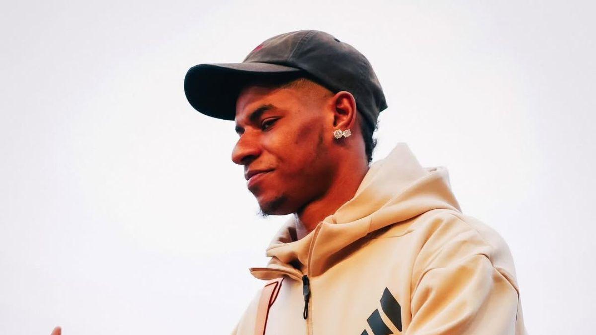 Marcus Rashford arrives at Manchester United base in luxurious Rolls ...