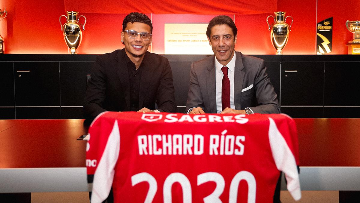 It's official! Richard Ríos joins Benfica | Dailysports