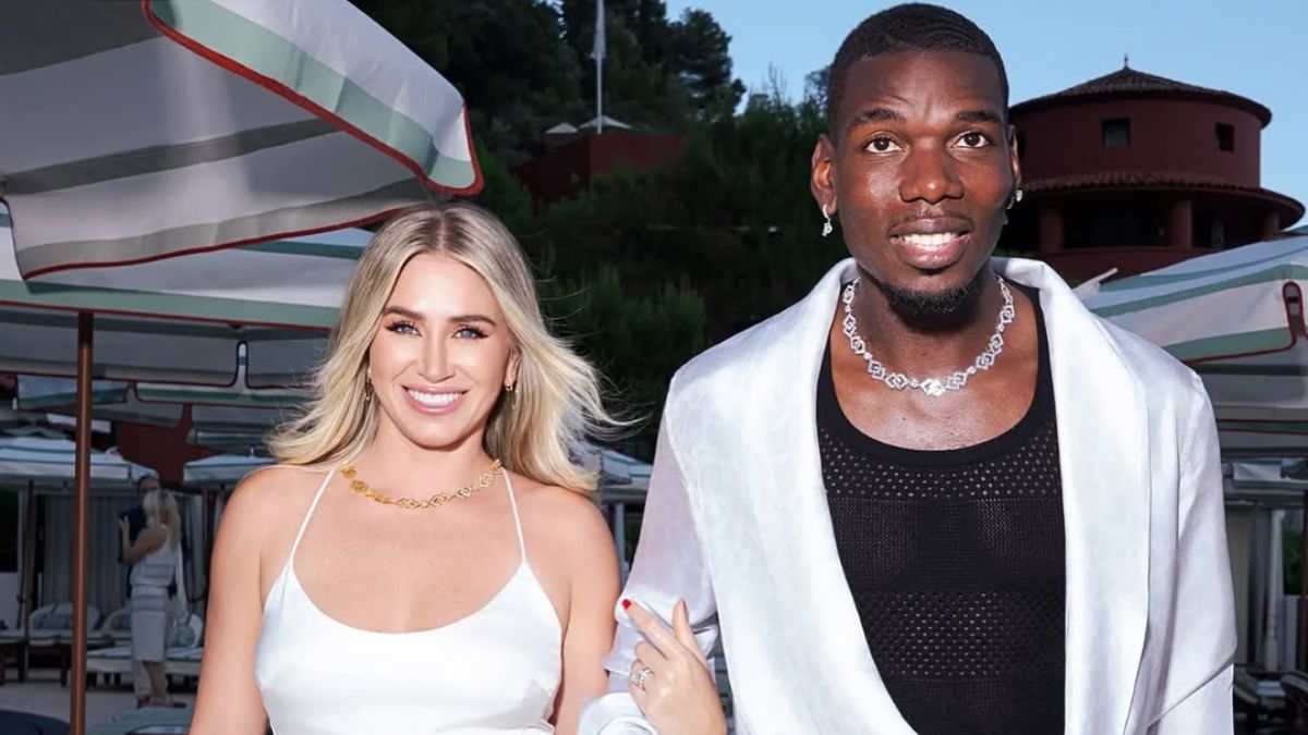 Paul Pogba and his wife attend exclusive Vanity Fair cocktail party in ...