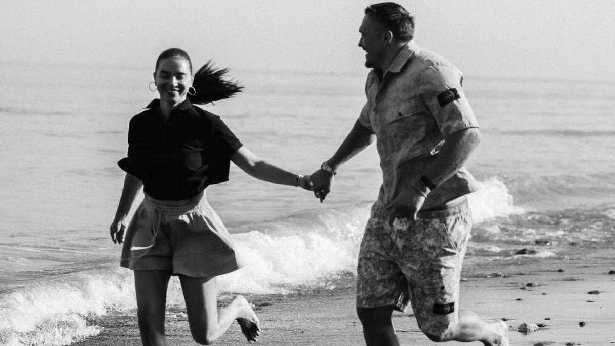 Love. Kateryna Usyk shares incredibly romantic photos with her husband ...