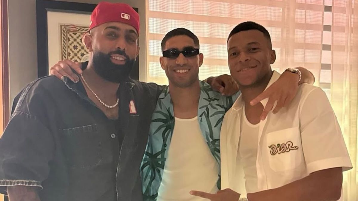 Kylian Mbappé shares photo with Achraf Hakimi: training together on ...