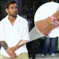Un vrai luxe ! Messi aperçu avec une montre Rolex incroyablement rare ...