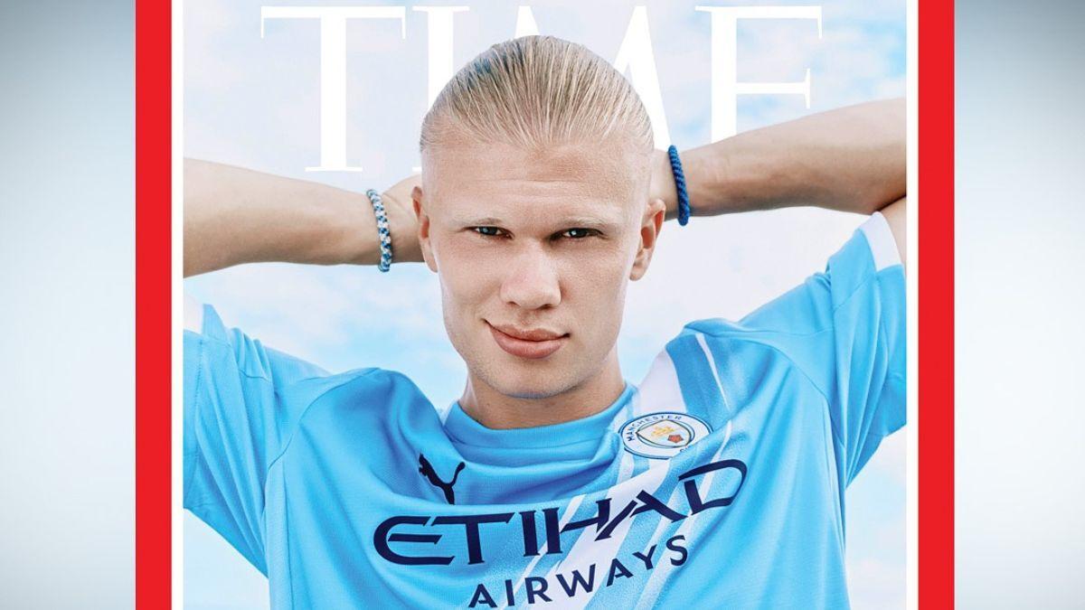 Un véritable mannequin ! Erling Haaland pose pour une séance photo dans ...