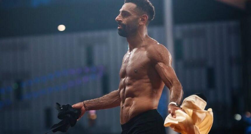 A model of professionalism. Salah shows how he trains individually in ...