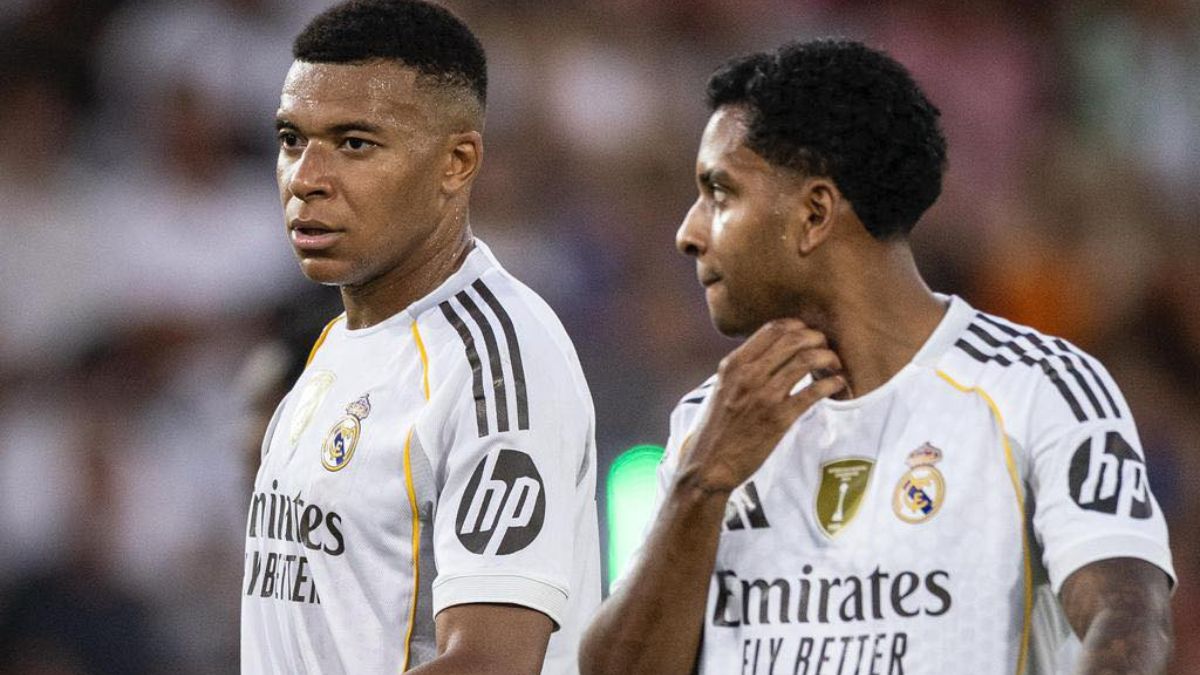 Best friends. Kylian Mbappé shares training ground photo with Rodrygo ...