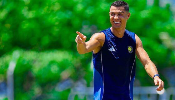 Toujours prêt à donner le meilleur de lui-même. Ronaldo partage des ...