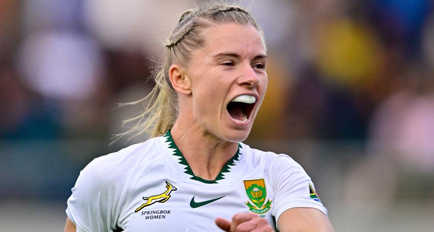 Grand moment pour l'équipe féminine des Springboks : la Coupe du monde ...
