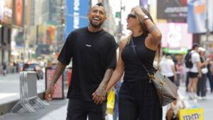 Back together in the gym. Vidal shows off joint training session with ...