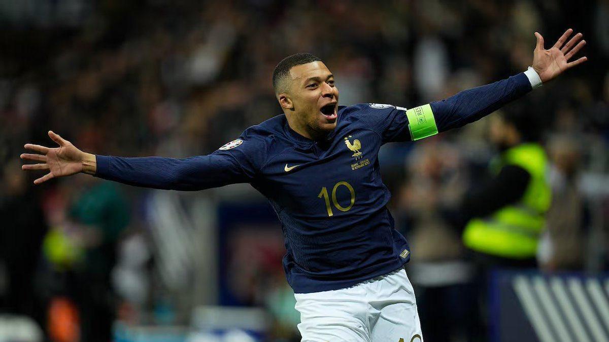 Closing in on the record! Mbappé climbs to second in France's all-time ...