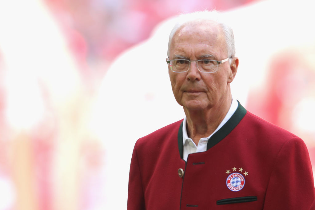 Honouring a legend. Beckenbauer statue unveiled outside the Allianz ...