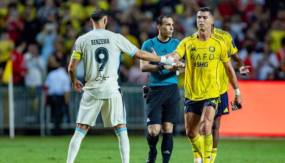 A reunion of friends: Benzema and Ronaldo share warm words ahead of ...