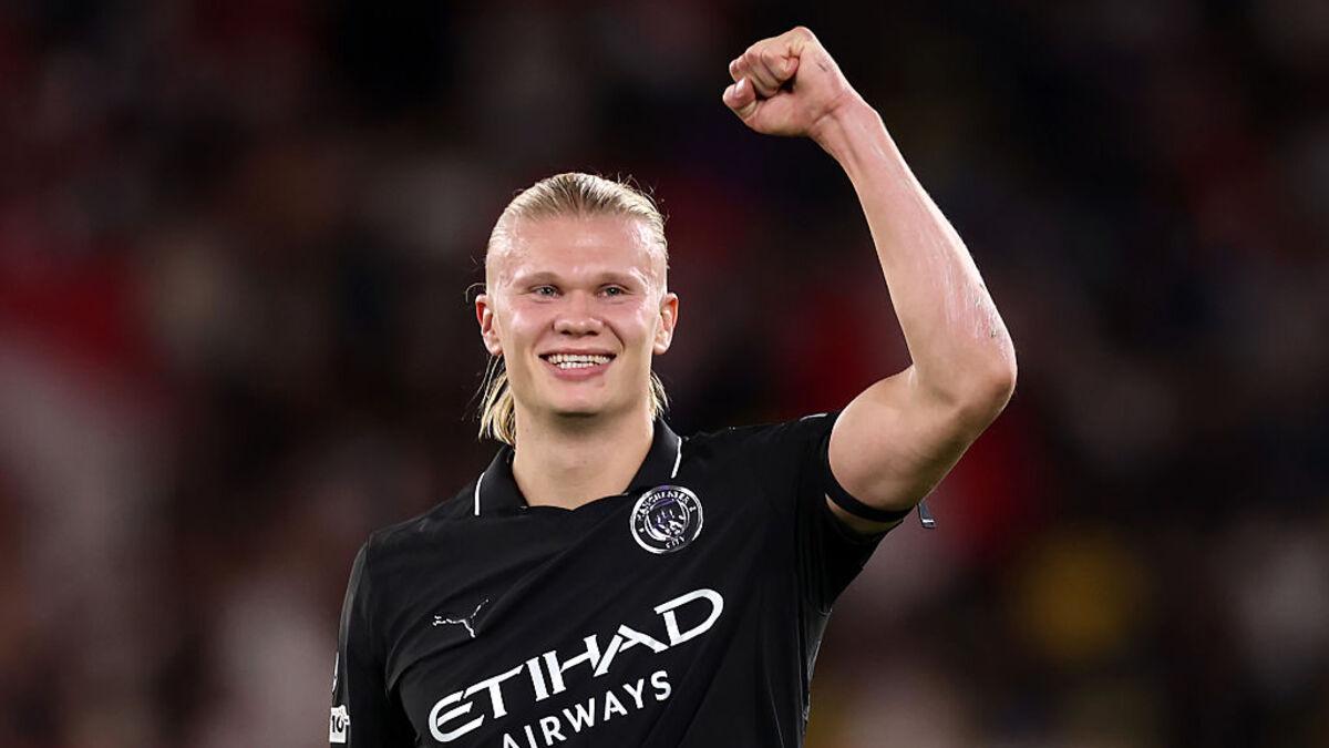 Unique. Haaland scores more goals in 50 matches than some clubs in ...