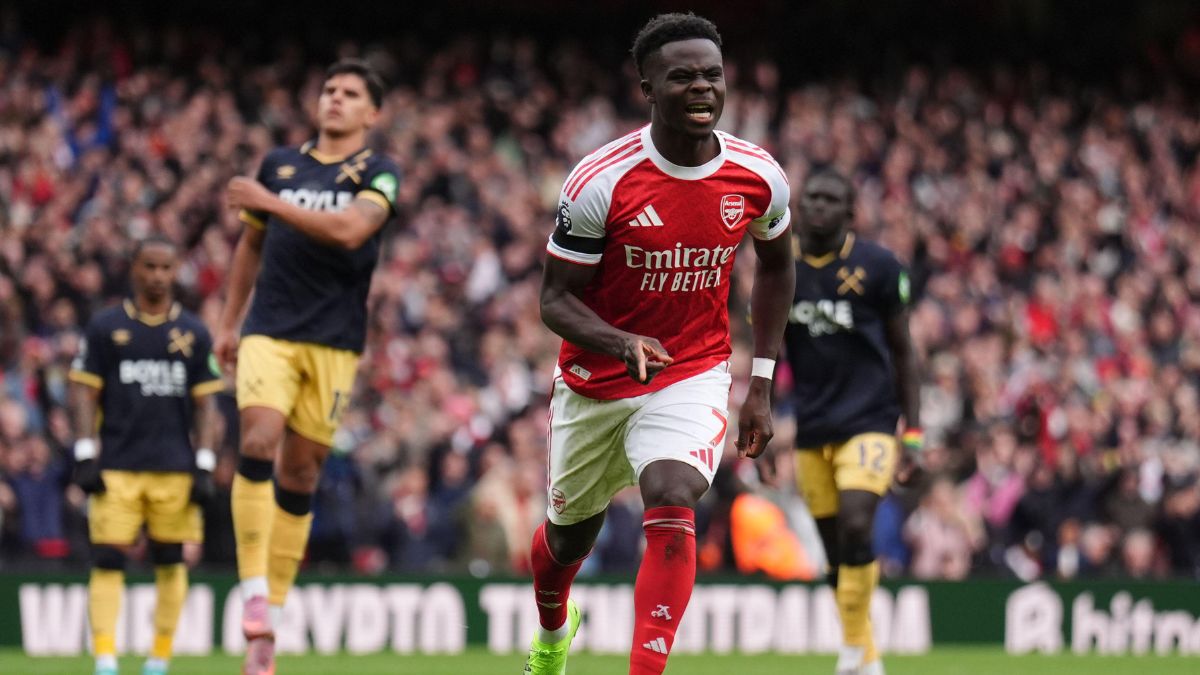 First after Lukaku. Saka makes Premier League history | Dailysports