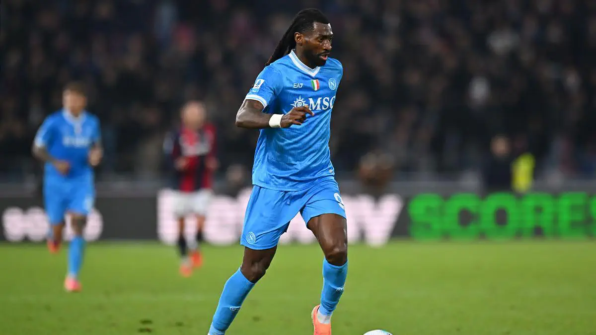 Another setback for Napoli. Anguissa sidelined long-term due to injury ...