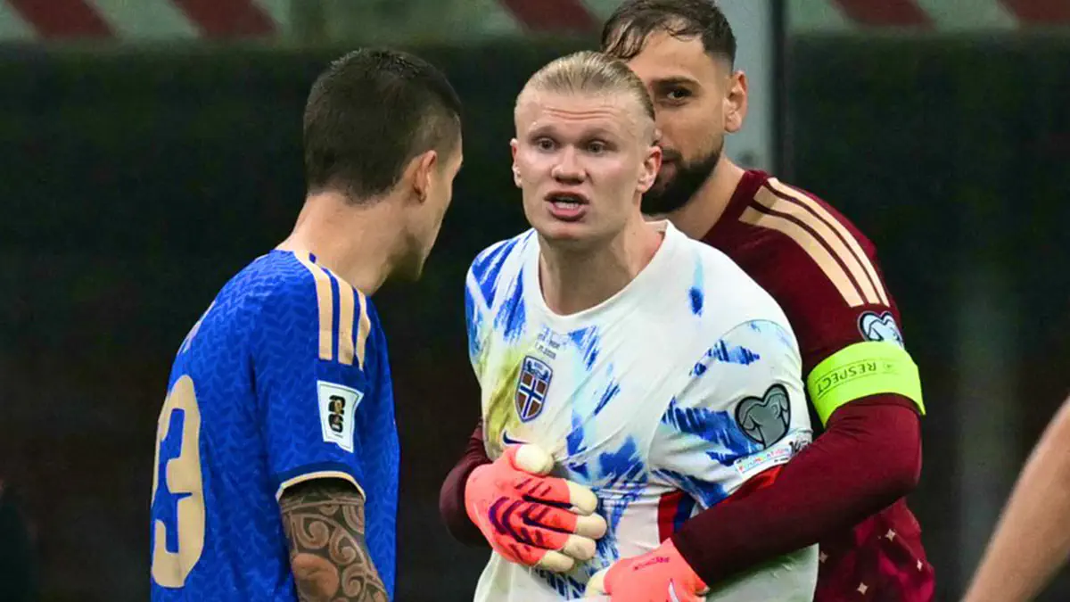 "He kept grabbing my backside" - Erling Haaland reveals details of spat ...