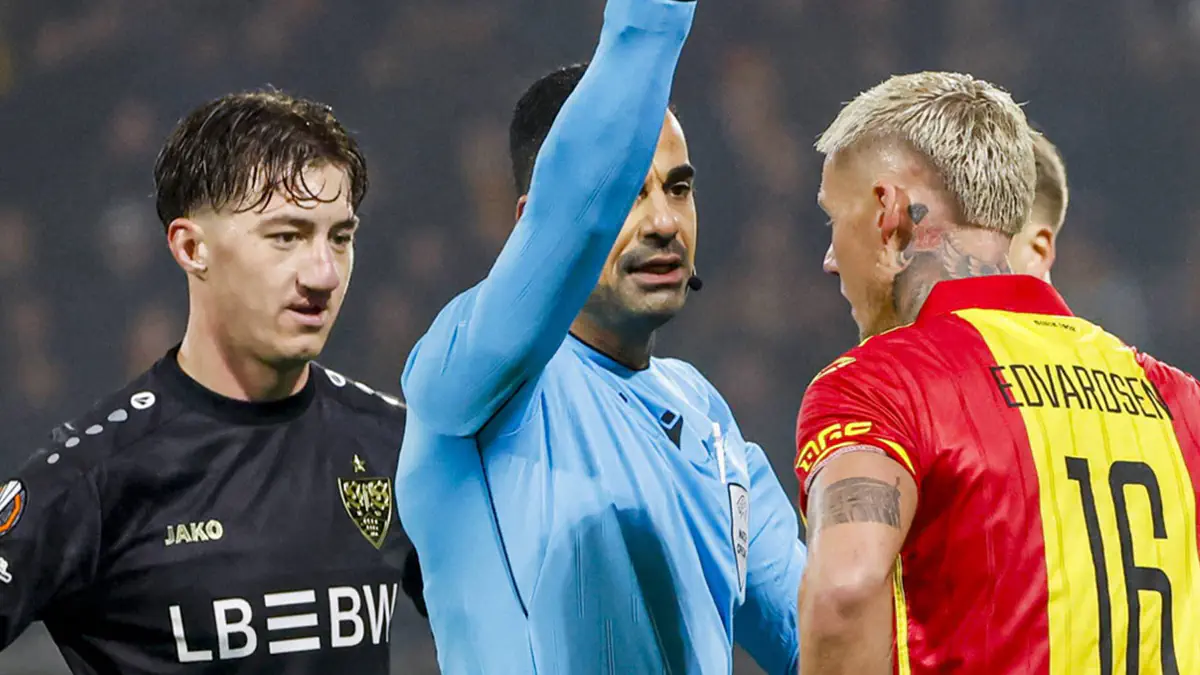 Very unsportsmanlike conduct! Victor Edvardsen mocked Angelo Stiller ...