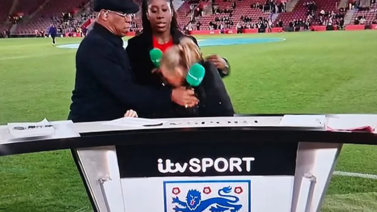 British journalist Laura Woods fainted live on air during England women ...