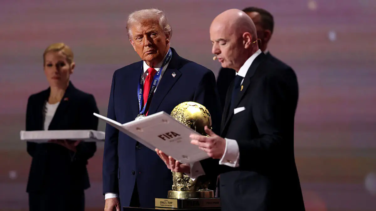 Donald Trump receives FIFA’s first-ever peace award | Dailysports