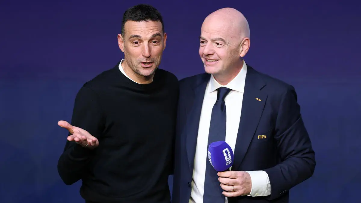 Unpleasant incident at the World Cup draw! Scaloni was forbidden to ...
