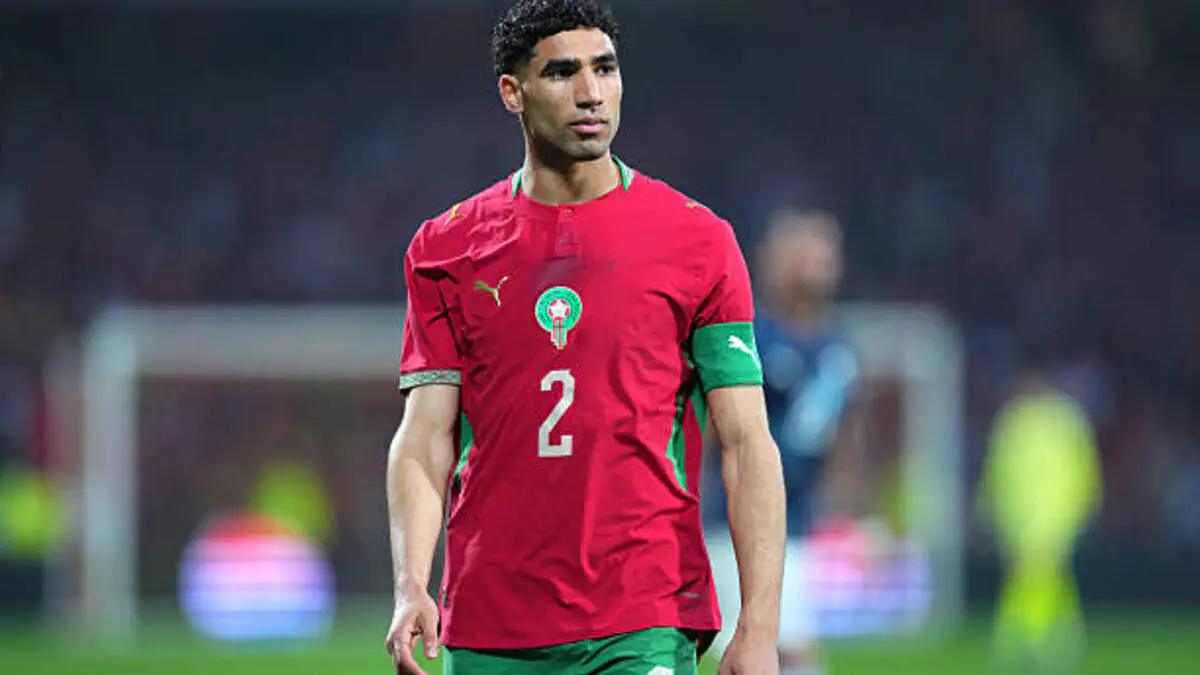 Achraf Hakimi réagit à l'attribution du titre de la Coupe d'Afrique des ...
