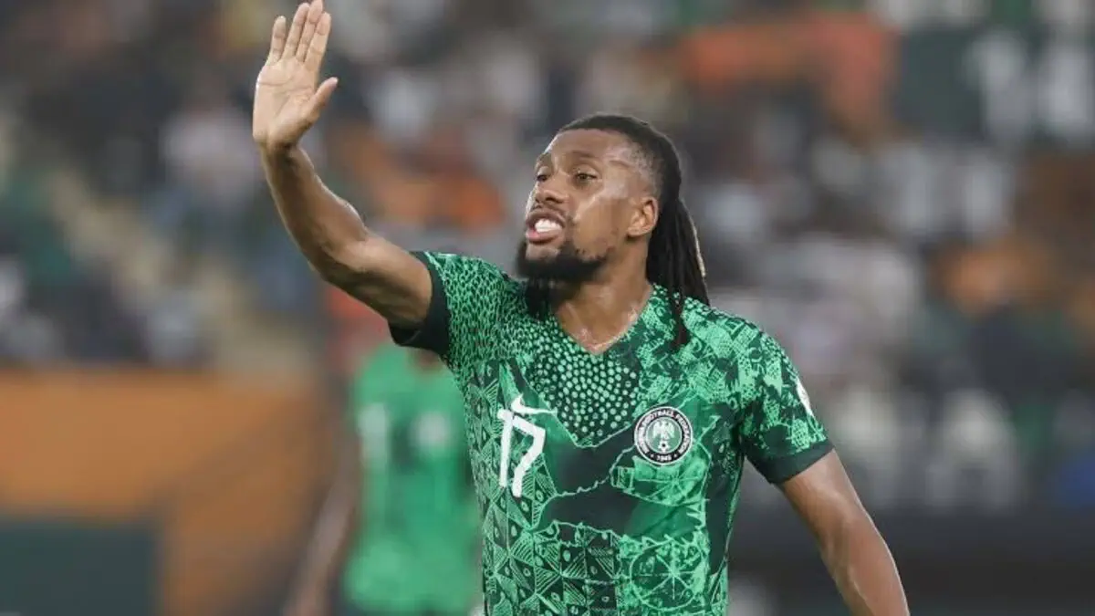 Alex Iwobi Apologises After Red Card in Nigeria Friendly Against Jordan ...