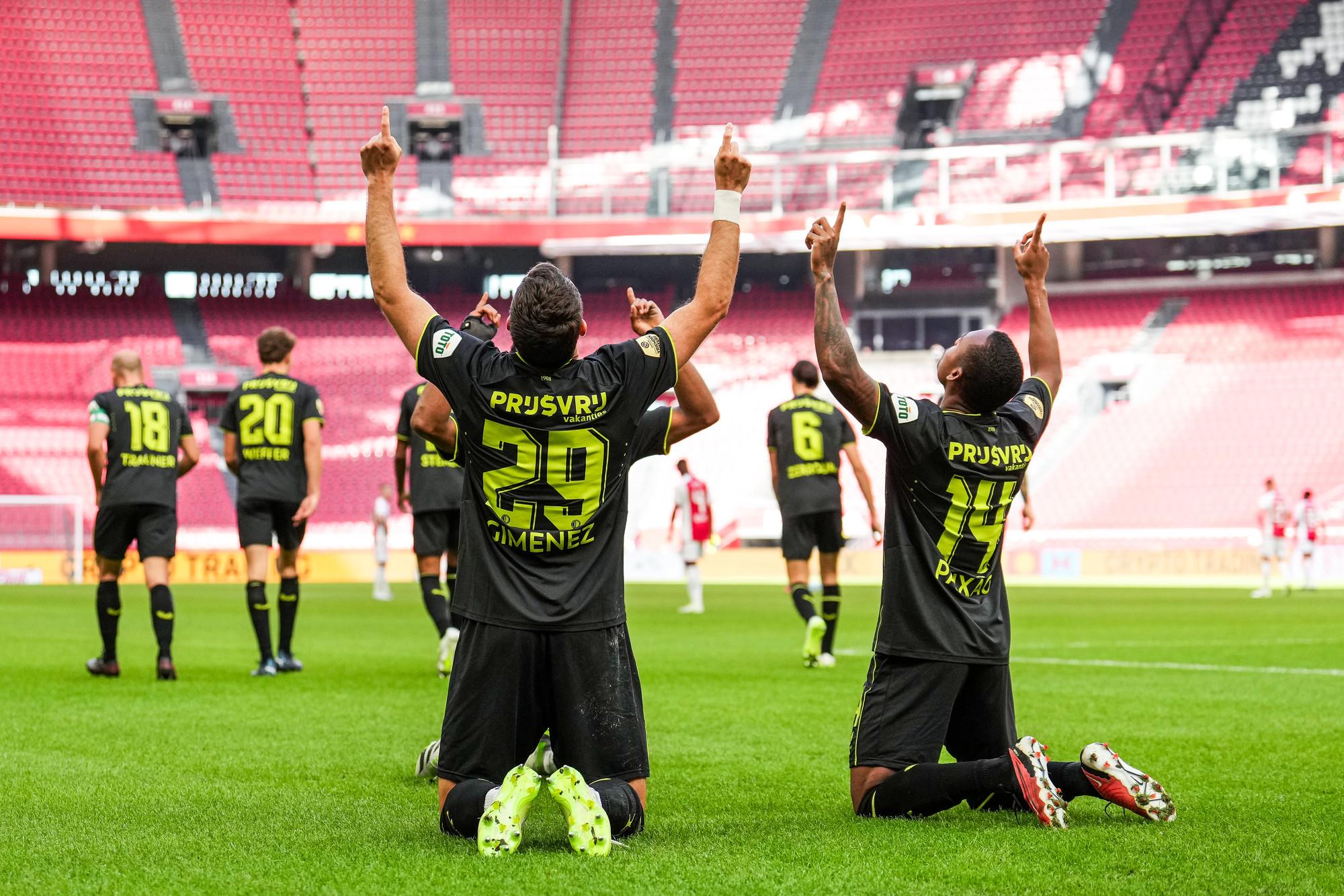 Feyenoord defeated Ajax in the Eredivisie | Dailysports