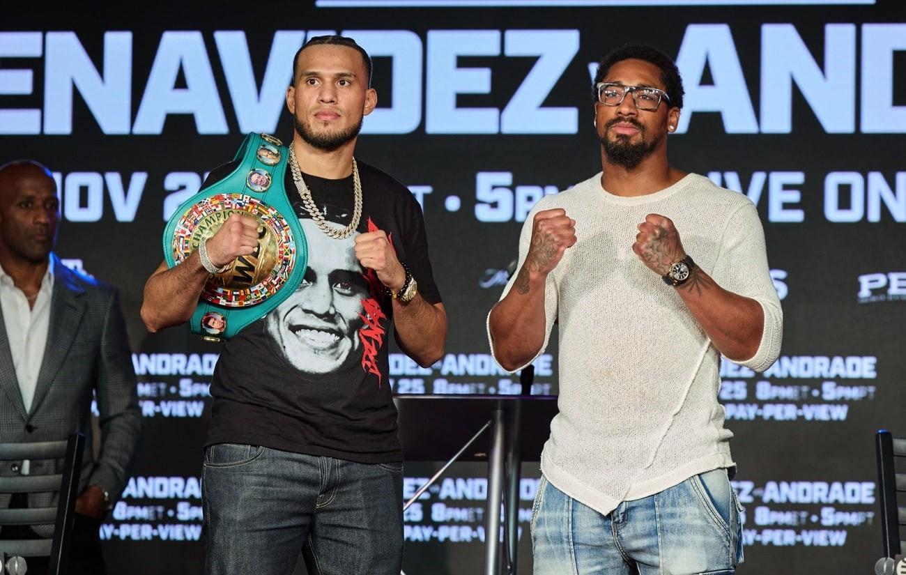 The victor of the Benavidez – Andrade bout will become the mandatory contender for the WBC title ...