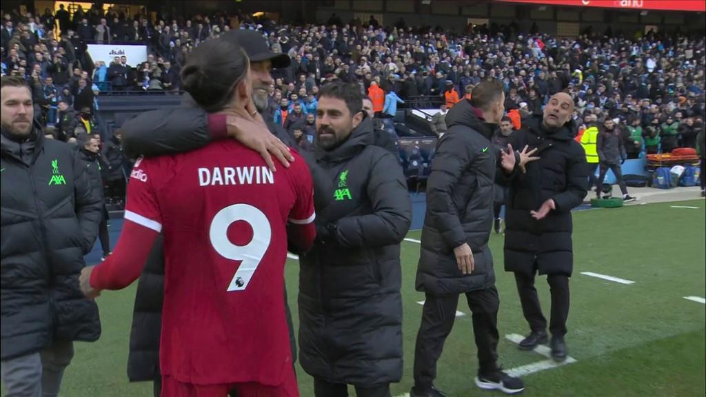 Provocateur Nunez: the Liverpool player engaged in a verbal altercation ...