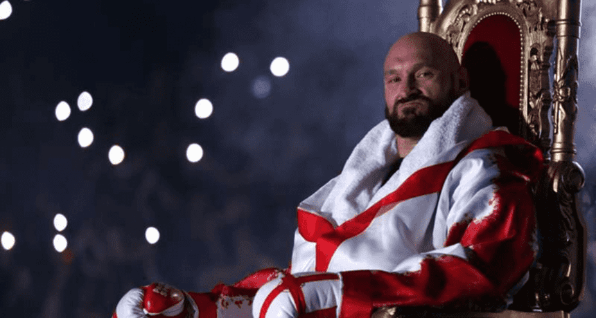 An 18-year-old undefeated boxer is preparing Fury for a fight with Usyk ...