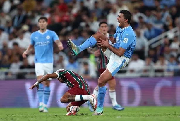 “I was so scared.” Rodri called yesterday's tackle against him one of ...