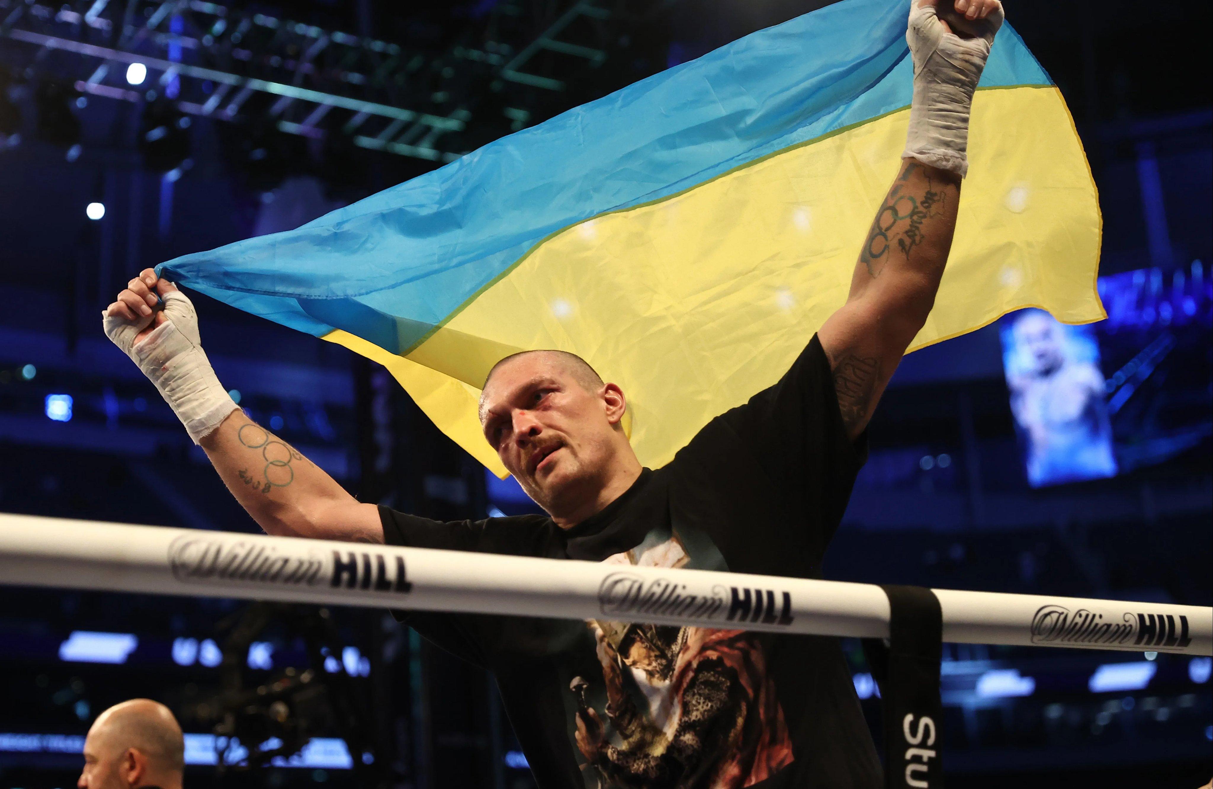 It's not 'if' I win but 'when' I win. Usyk has made a bold statement ...