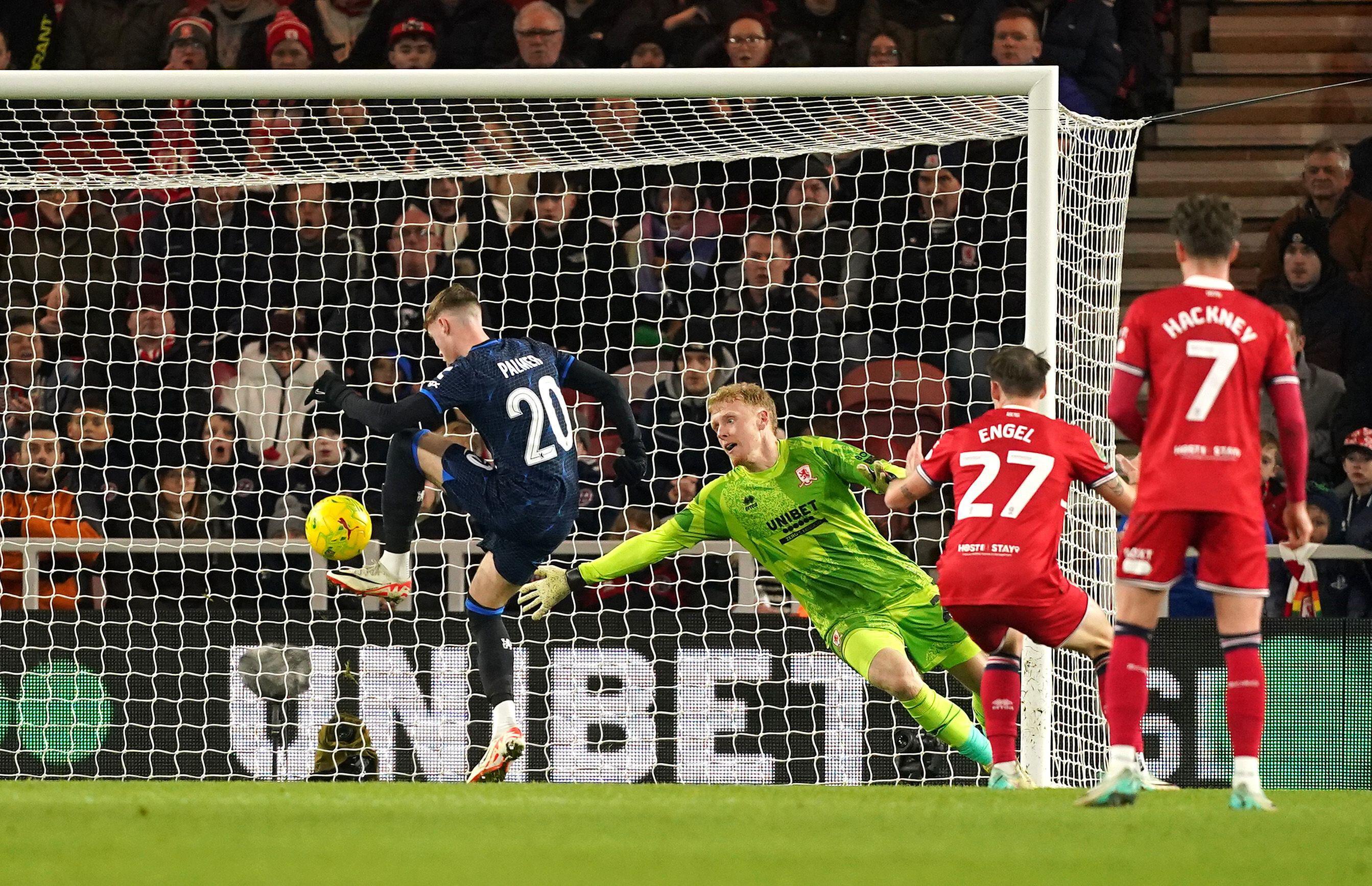 What a miss. Chelsea striker misses a mega chance in EFL Cup match ...