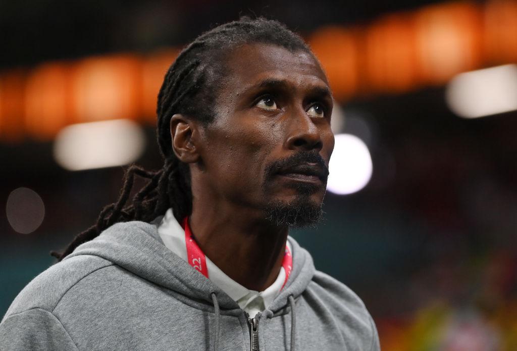 The coach of the top African national team was hospitalized following ...