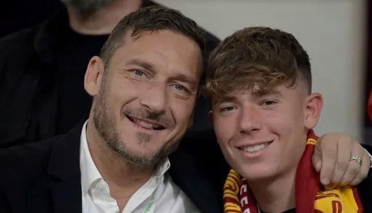The son of an Italian football legend has signed a contract with a La ...