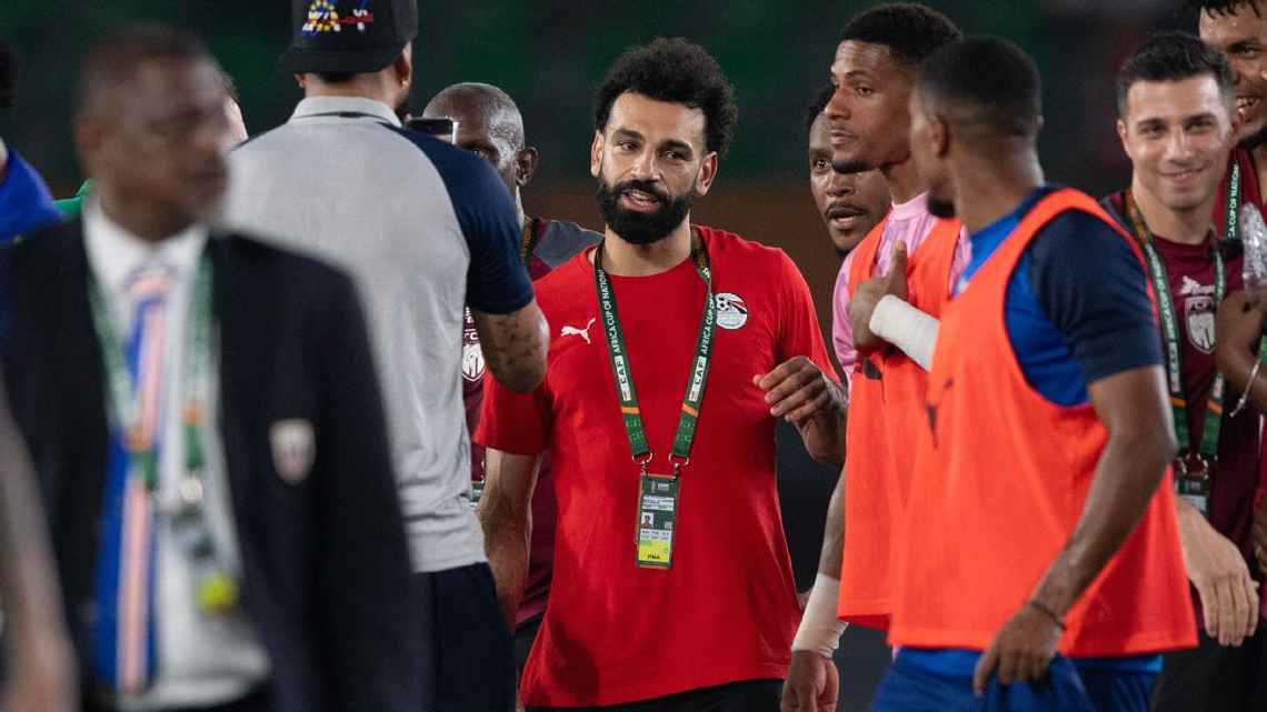 The Egyptian Football Association sacrificed a cow in an attempt to ...