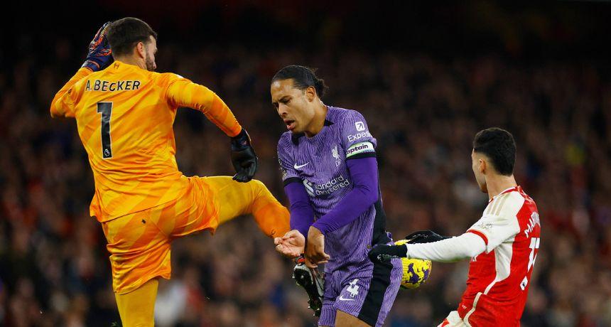 What mark did Alisson get? The ratings of players for the EPL match ...