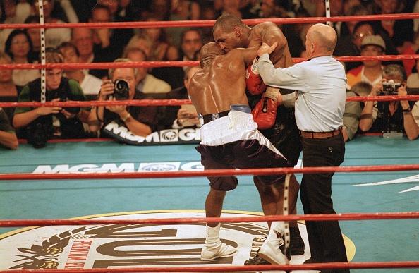PHOTO: The legendary Tyson met with Holyfield, the man whose ear he ...