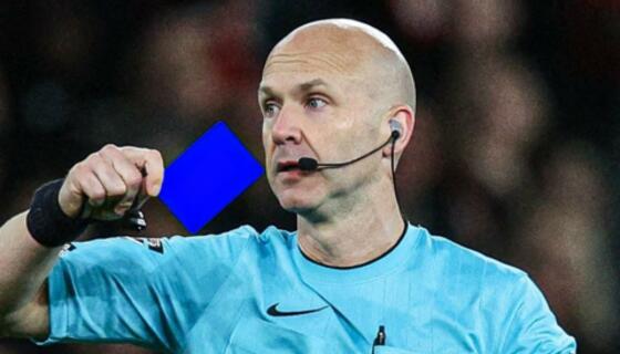 Field player or substitute. How a blue card will affect the sending off ...