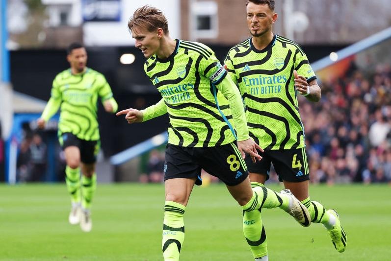 Odegaard has equaled the number of goals scored in the EPL with the ...