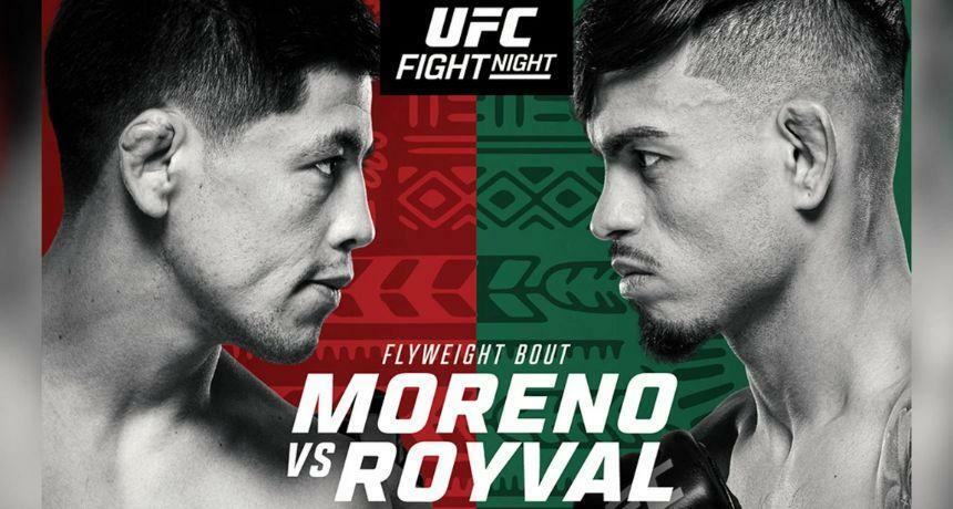 Brandon Moreno vs Brandon Royval. UFC Fight Night 237 full card ...