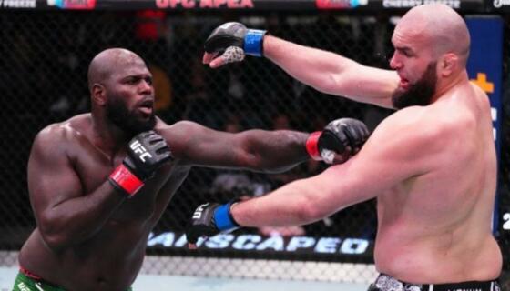 Rozenstruik turned out to be stronger than Gaziev. UFC Fight Night 238 ...