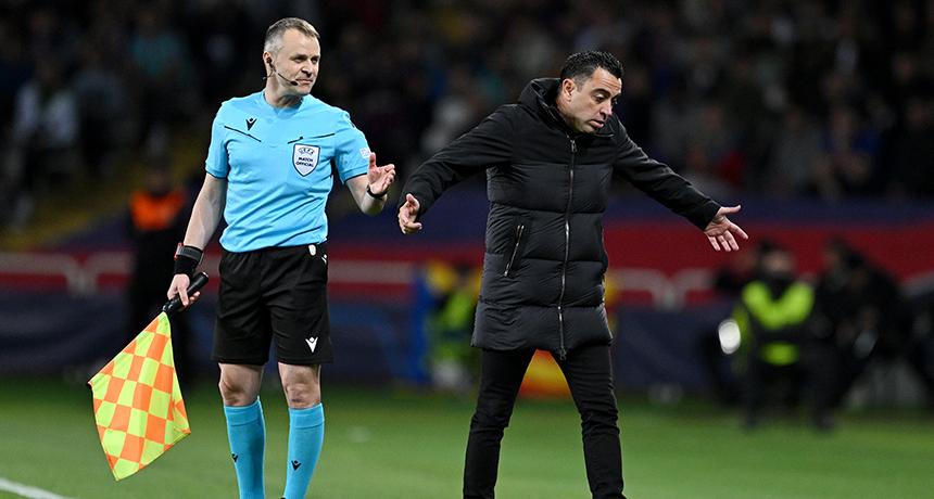 Xavi has equalized in terms of red cards for both his coaching and ...