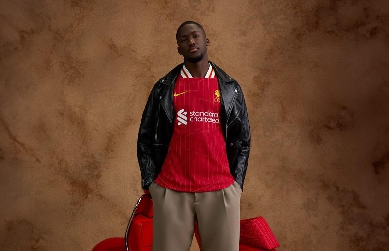 Liverpool unveiled their latest kit by Nike for the 2024/25 season ...