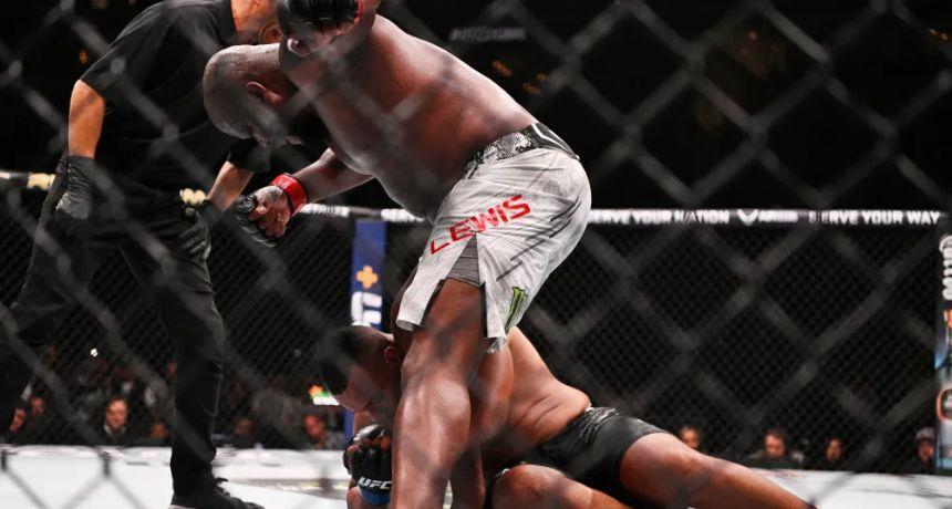 Lewis easily dealt with Nascimento and knocked him out. UFC on ESPN 56 ...