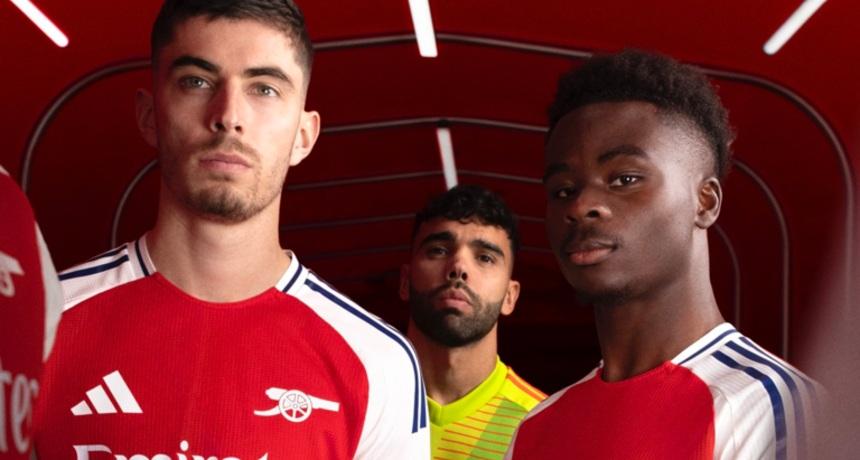 A nod to the legendary eras: Arsenal has unveiled their new kit for the ...