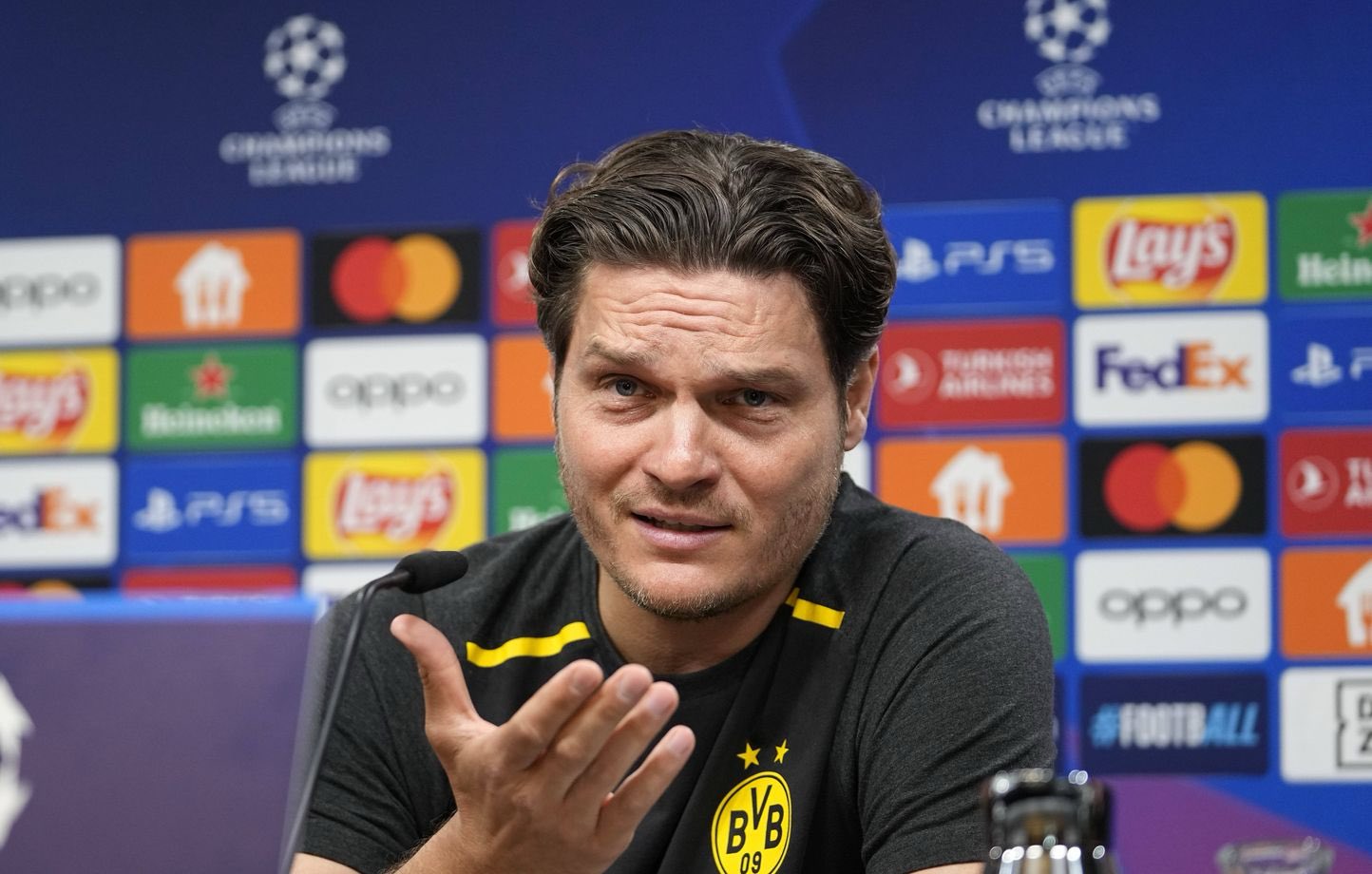 Borussia Dortmund head coach shares his thoughts ahead of the Champions ...