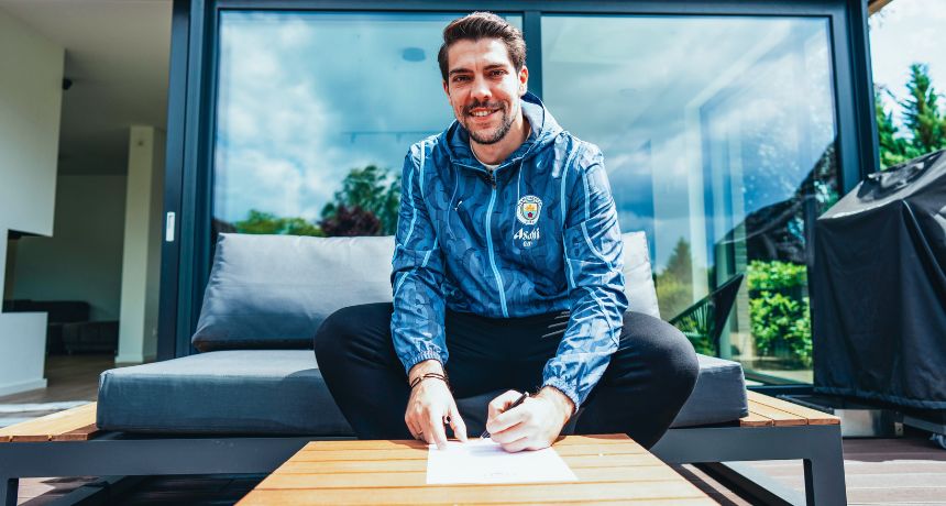 Manchester City reserve goalkeeper has extended his contract with the ...