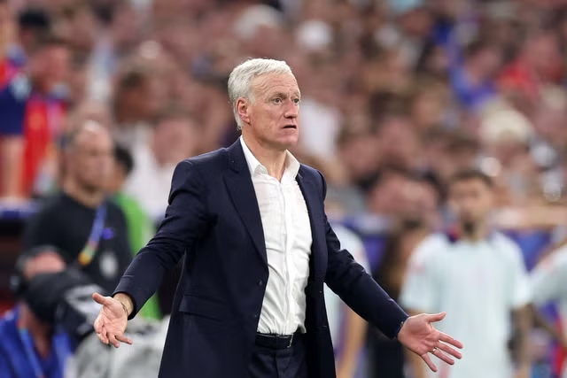 The coach of France responded regarding whether he will continue to ...