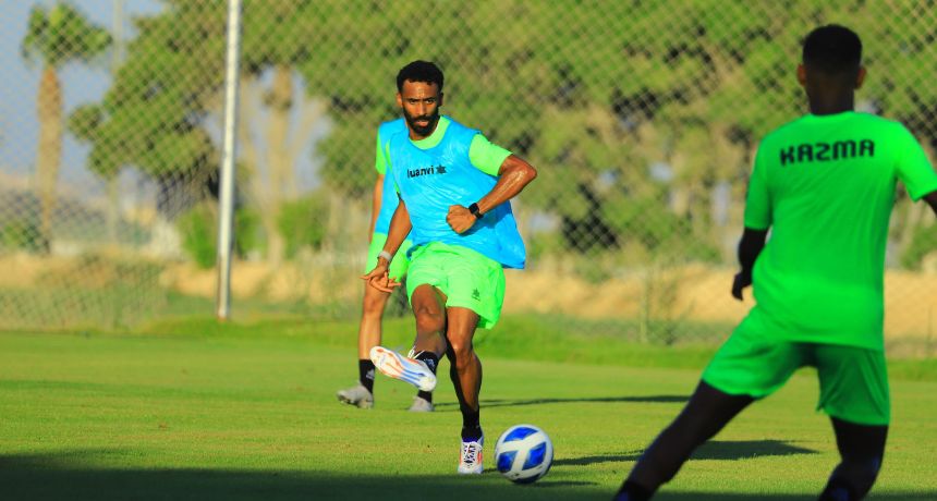 What's going on? Kuwaiti team Kazma played a friendly match in Egypt ...