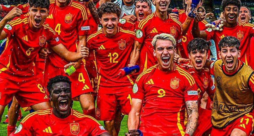 Another title. Spain U-19 became the European champion for the ninth ...